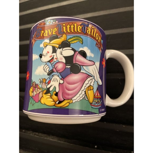 Disney | Kitchen | Disney The Brave Tailor Mickey Mouse Movie Mug B8 ...